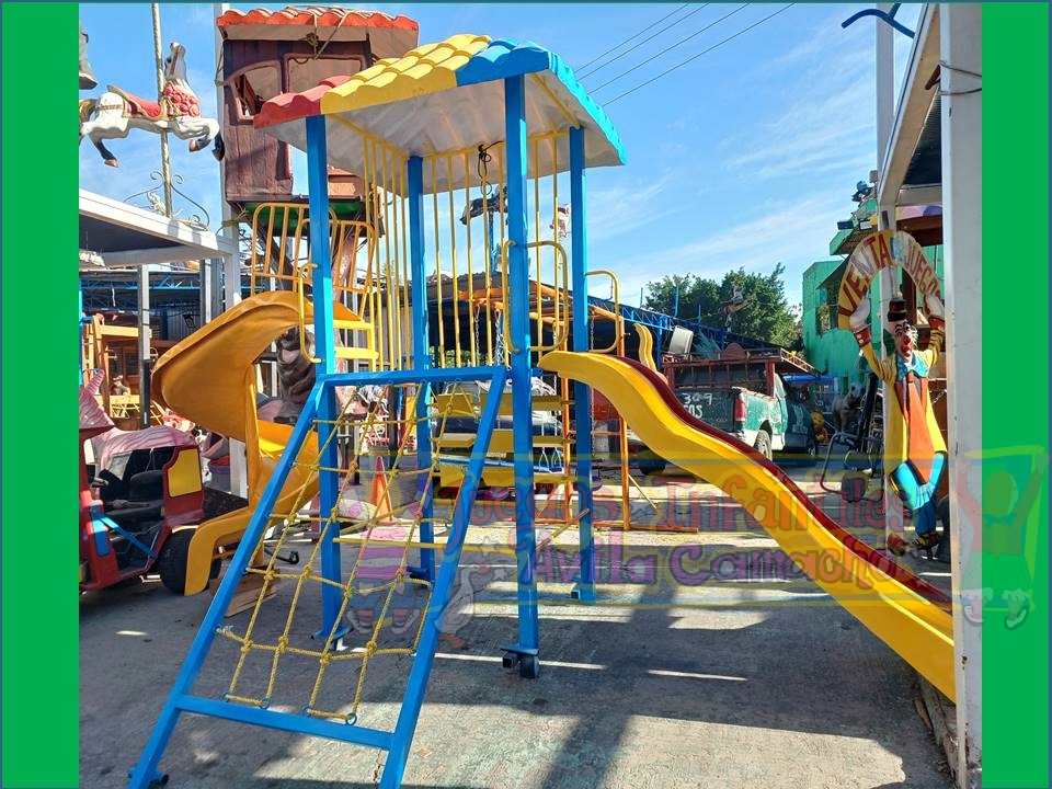 MODULO DE METAL 1.20 RESB-TOB-COL-SOG | Juegos Infantiles Avila Camacho